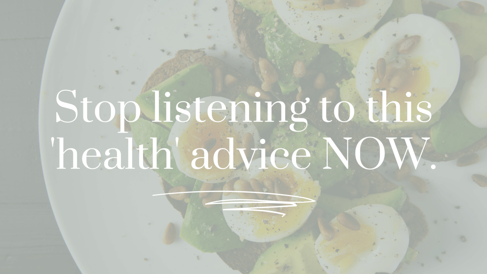 Stop Listening to This ‘Health’ Advice Now [6 Worst Weight Loss Tips]